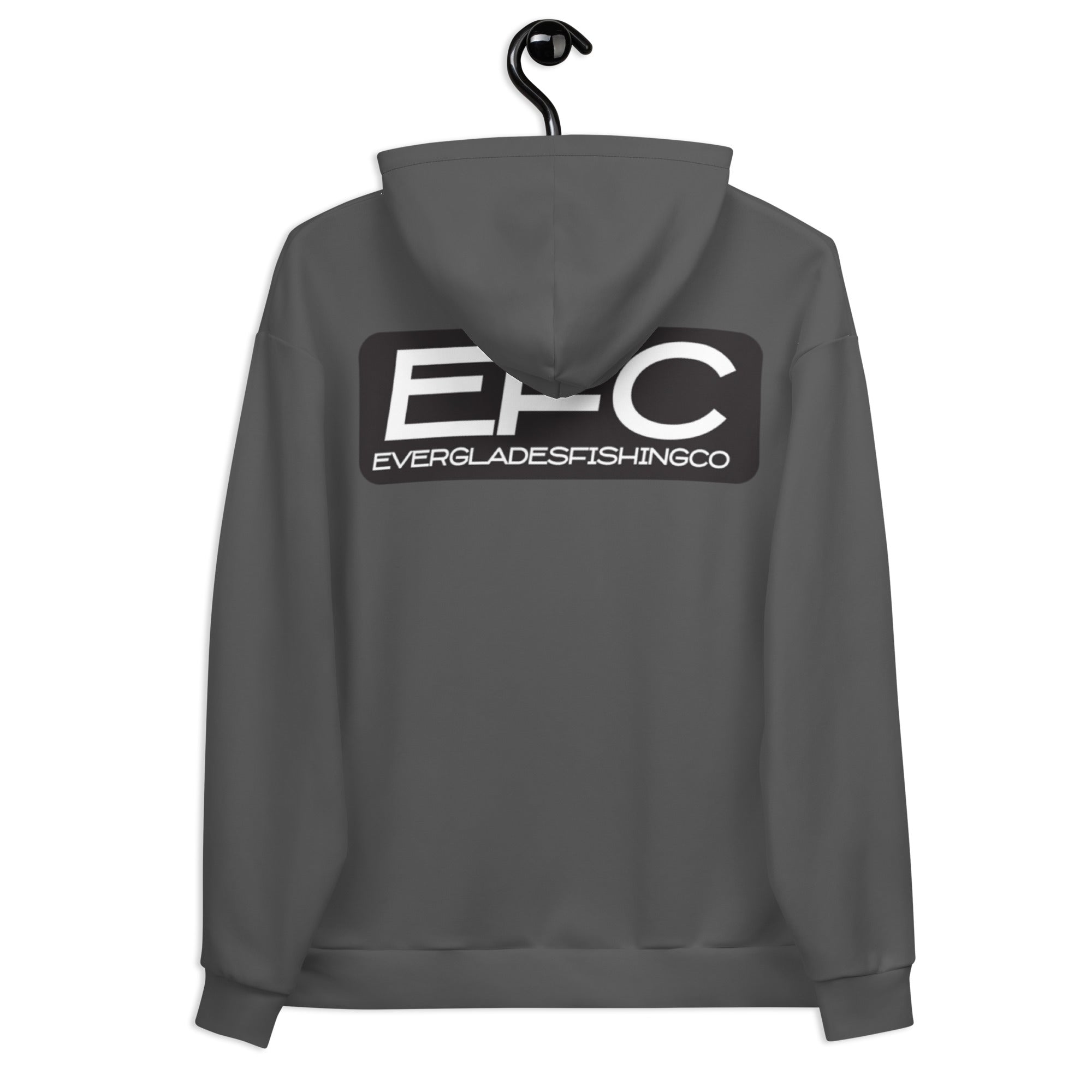 EFC Gray Hoodie – Everglades Fishing Co
